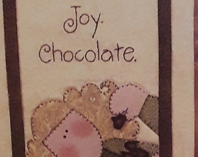 Art to Heart Oh! Chocolate, Quilt Pattern, Nancy Halvorsen, Wallhanging ...