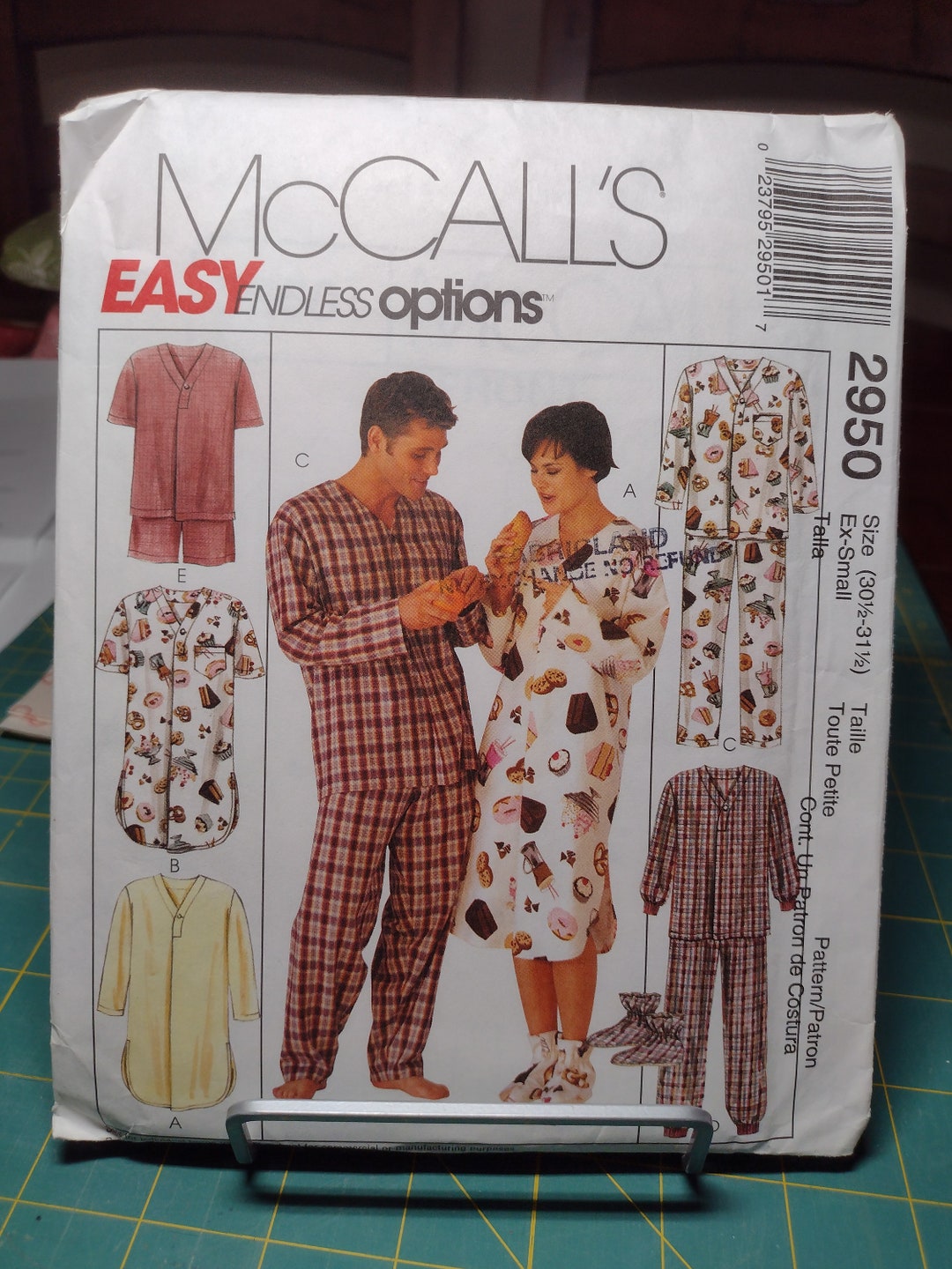 Mccall's 2950 Pattern Easy Endless Options Misses, Mens & Teen Boys ...