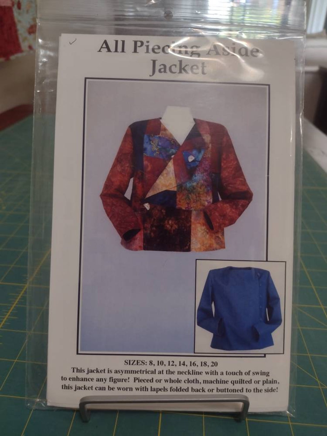 CNT Pattern Co. Pattern All Piecing Aside Jacket, UNCUT, Sizes 8 - 20 ...