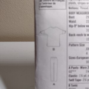 Simplicity 1543A Pattern Misses Loose Fitting Tunic and Knit Slim Pants ...