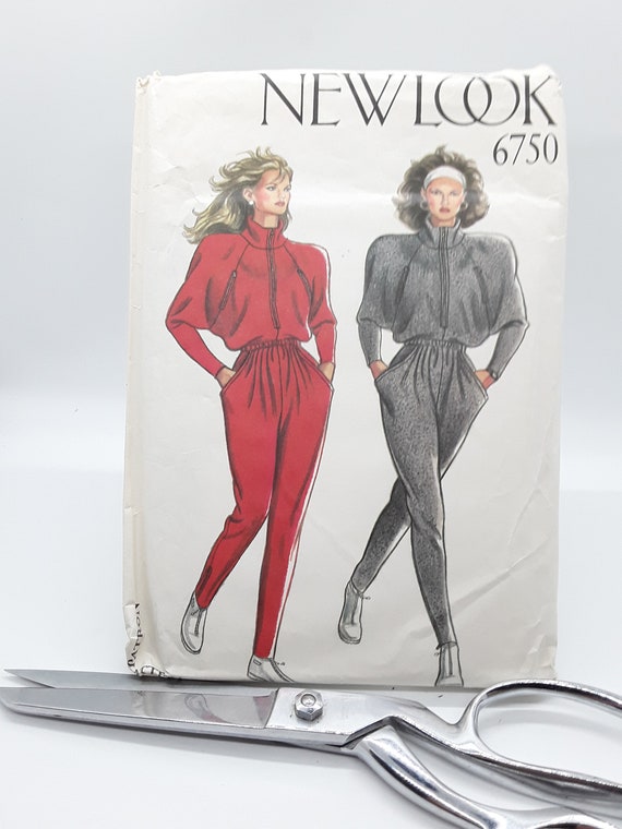 NEWLOOK 6750 Pattern Jumpsuit Uncut 6 Sizes in One Vintage - Etsy