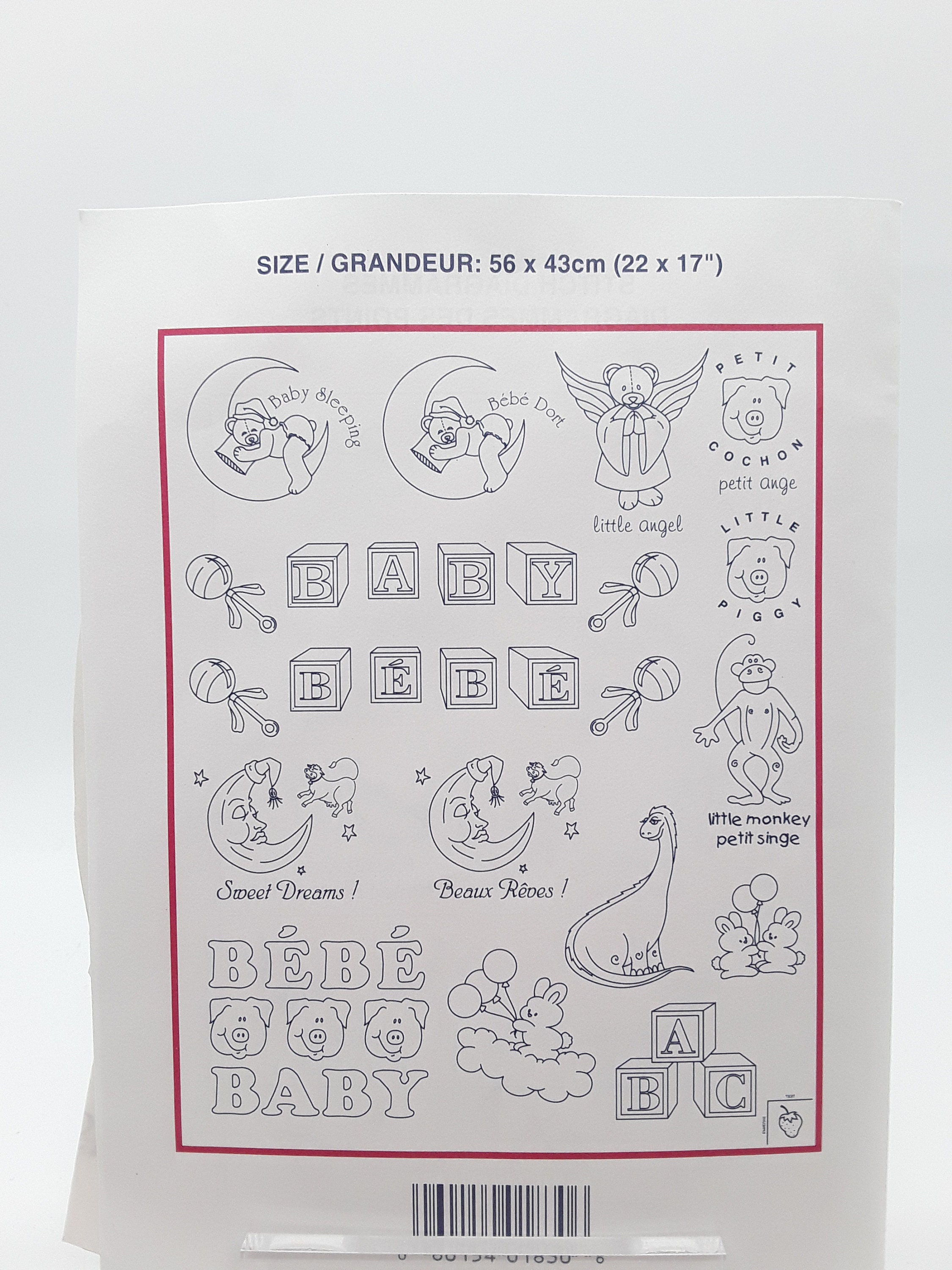 Hobby Iron on Transfer Patterns Nursery Designs, Embroidery, Fabric ...