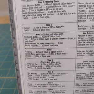 Simplicity 5356 Pattern Wardrobe for 29 Cm Dolls Barbie, and 32 Cm ...