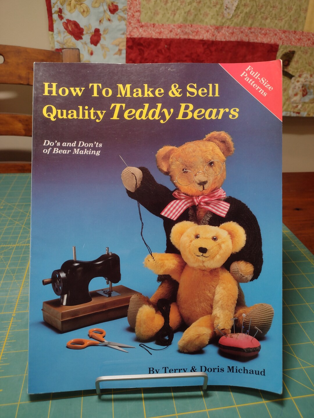 How to Make and Sell Quality Teddy Bears, Full Size Patterns Vintage ...