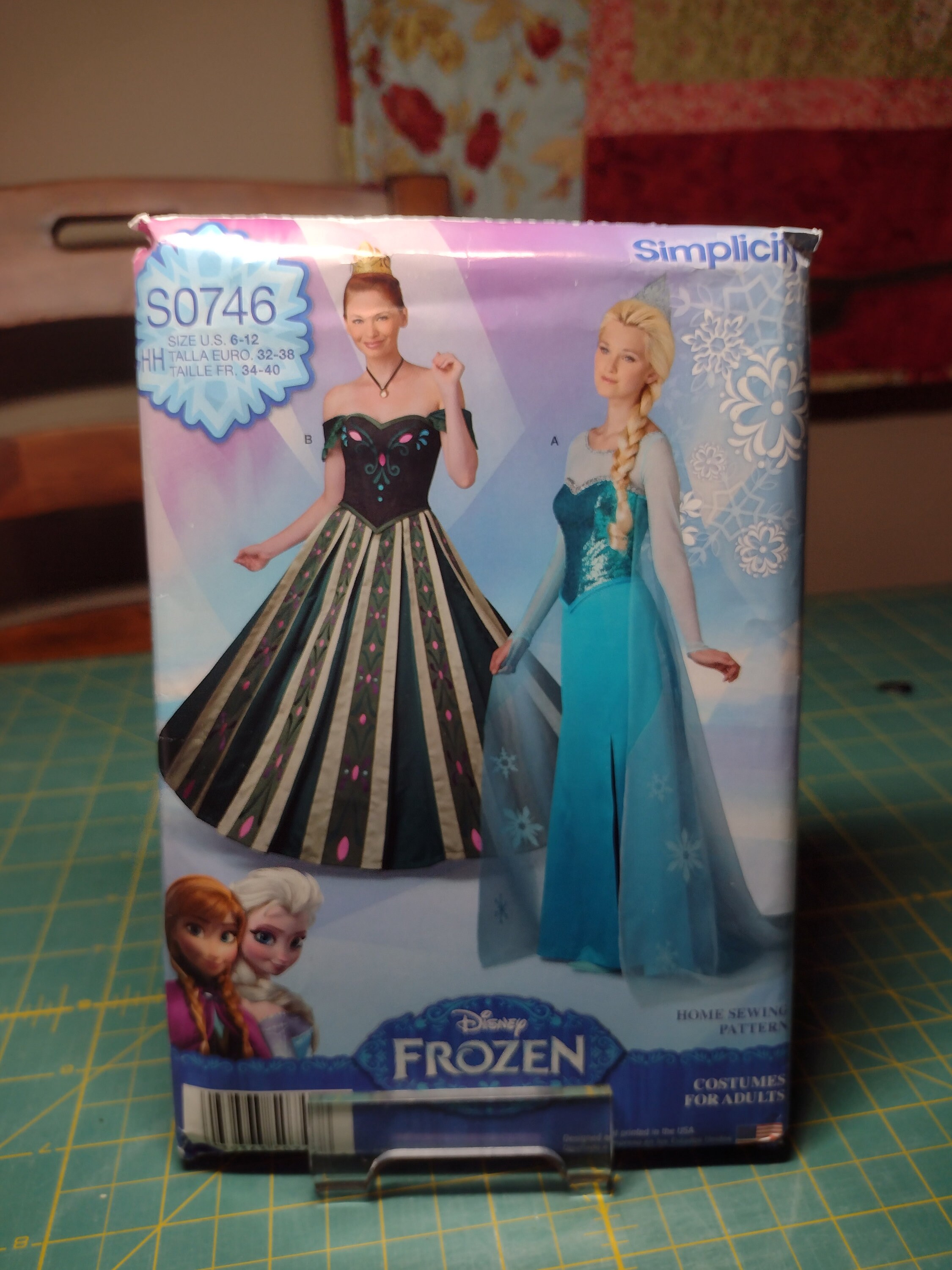 Anna And Elsa Costumes Patterns