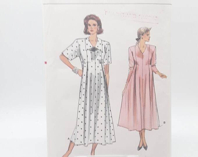 Vogue 9820 Pattern Misses Maternity Dress Very Easy Size 8-10-12 ...