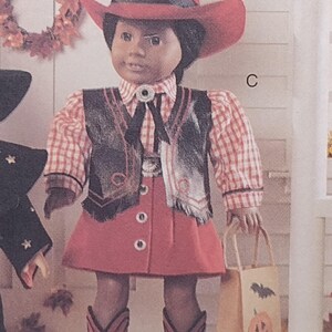 Vogue Craft 9663 Pattern UNCUT Doll Costumes 18 Doll, Linda Carr Design ...