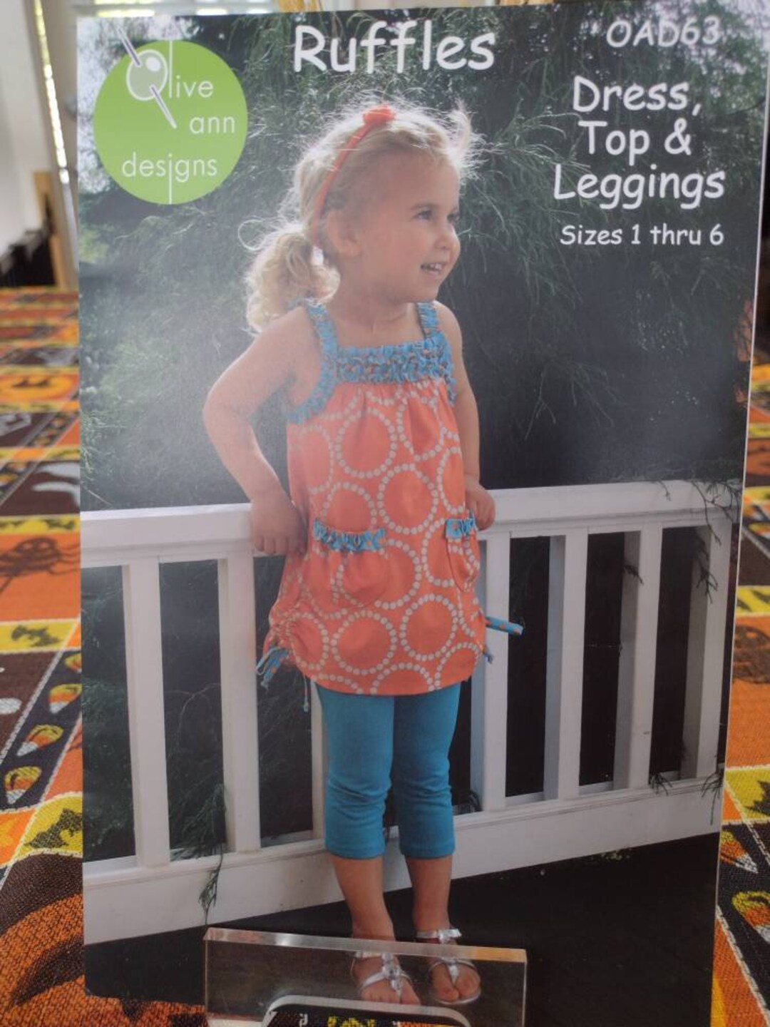 Olive Ann Designs Pattern OAD63 Childs Dress, Top and Crop Leggings ...