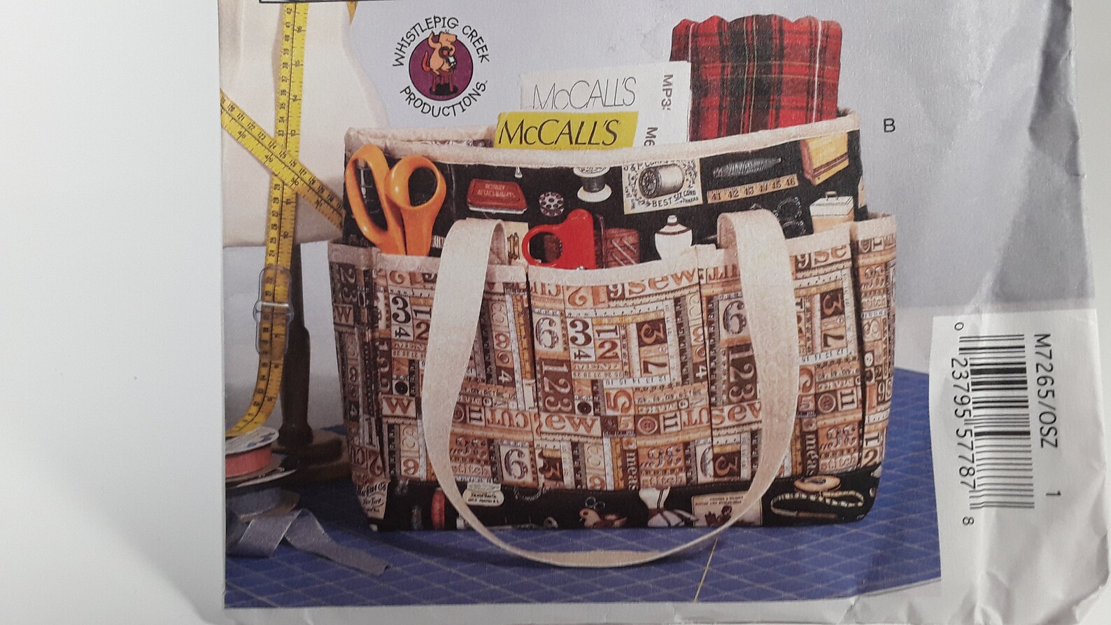 Mccall's Crafts M7265 Bag Patterns Shopping Crafts Sewing - Etsy