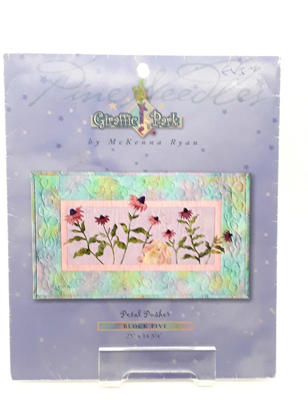 Mckenna Ryan Giraffic Park Block Five: Petal Pusher Quilt Fabric (25" X ...