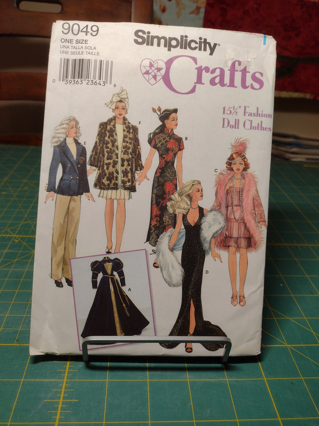 Simplicity 9049 Pattern 15.5 Fashion Doll Clothes UNCUT - Etsy Canada