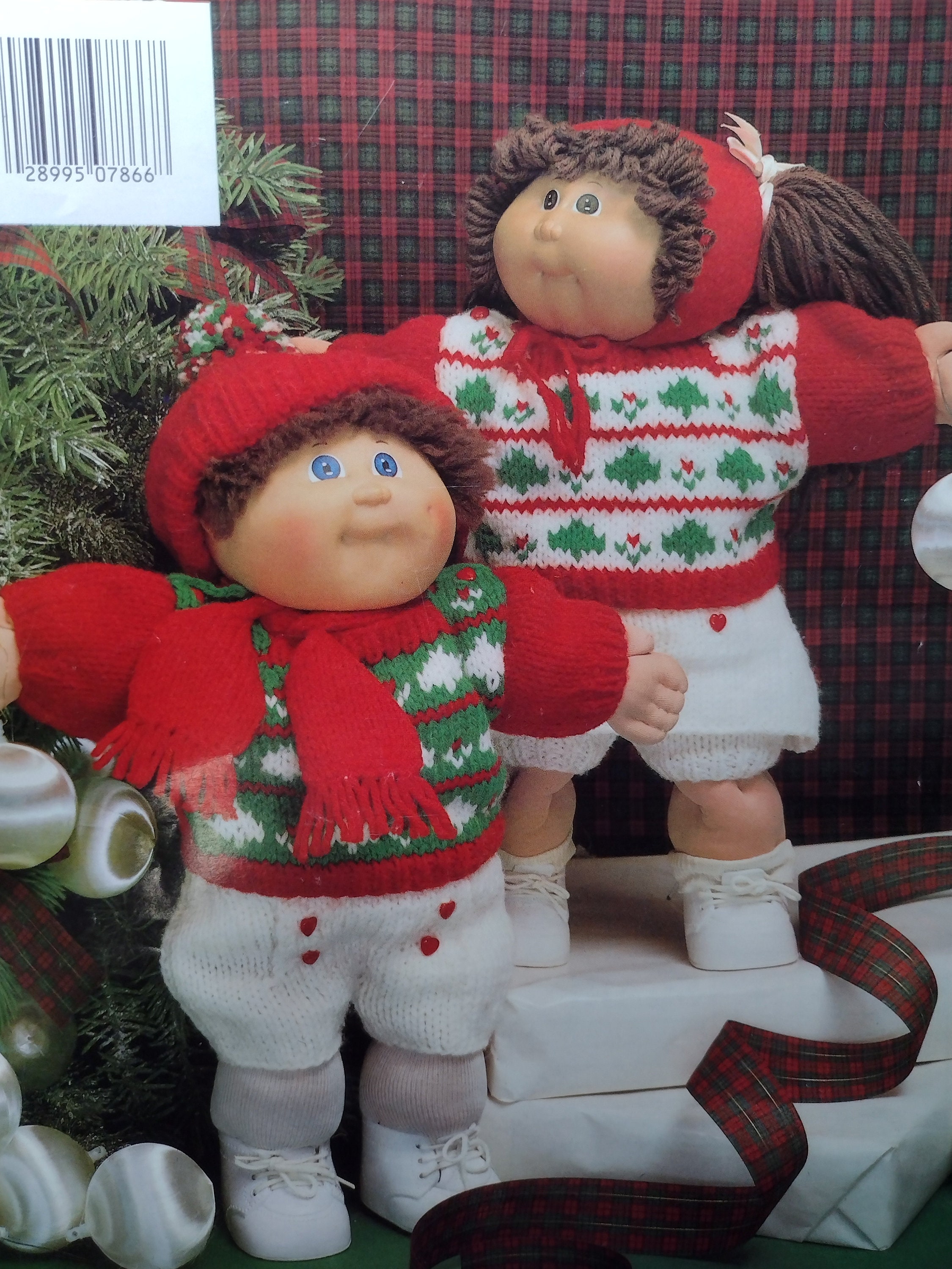 Cabbage Patch Kids Knitted Sweaters & Clothes Pattern, Vintage 80s - Etsy