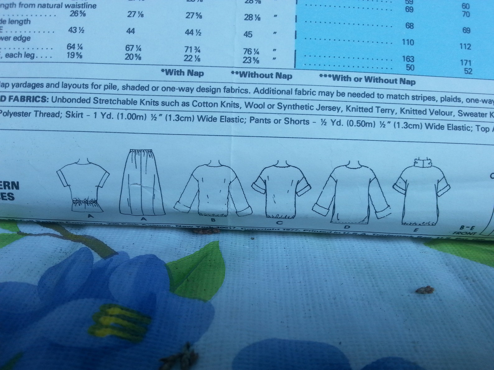 Retro 70's Pattern Mccall's 5589 Tops Pants | Etsy