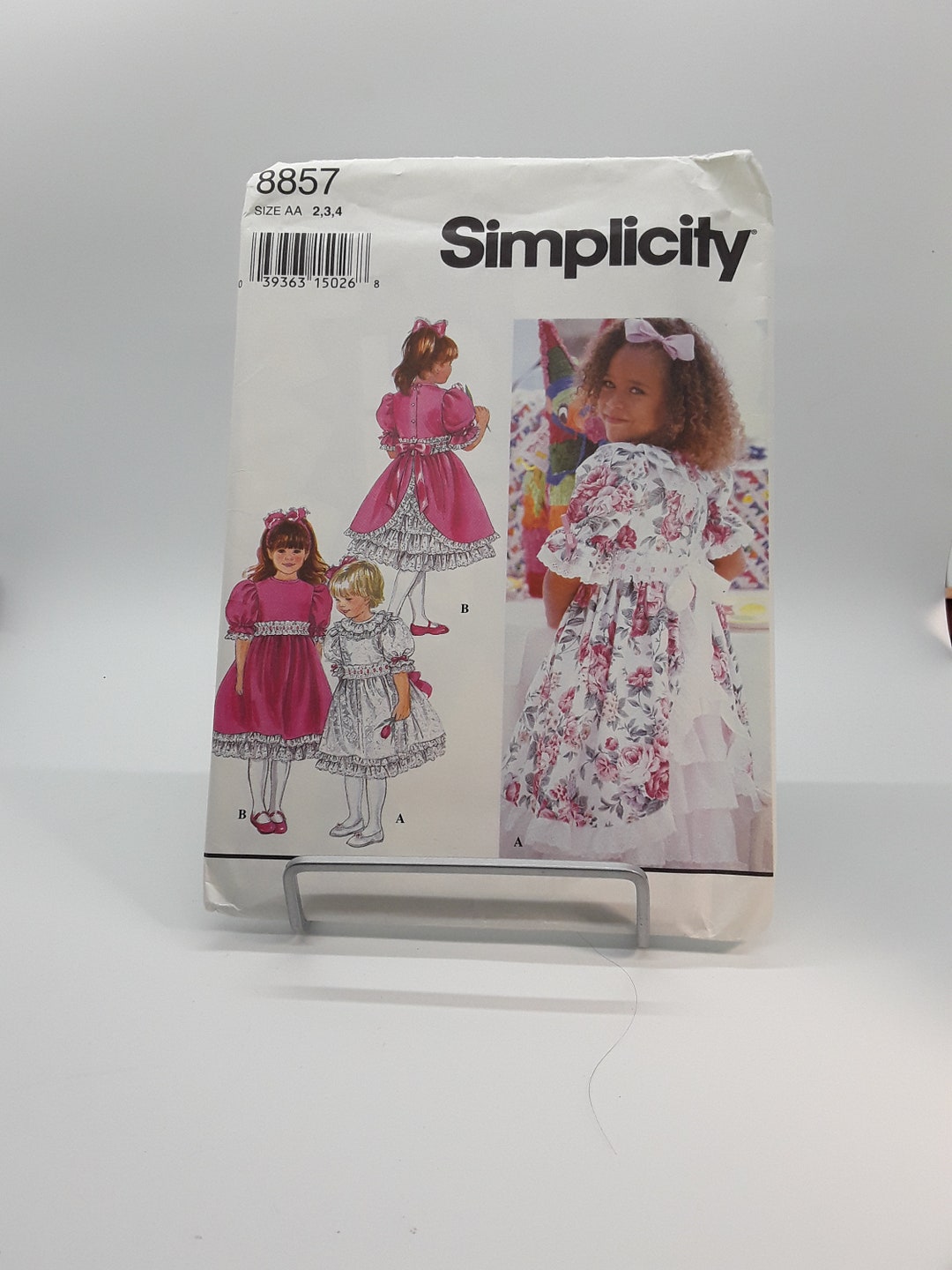 Simplicity 8857 Pattern Child's Dress and Petticoat - Etsy