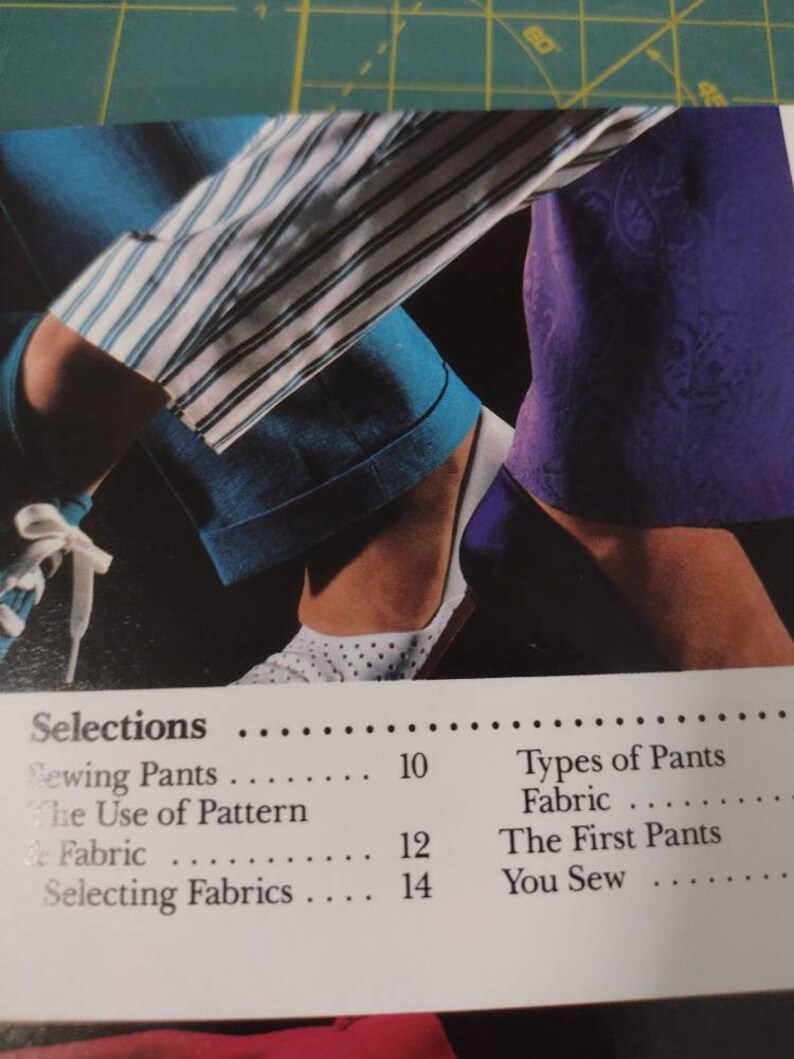 Singer Sewing Pants That Fit Book UNUSED Detailed Instructions Vintage ...