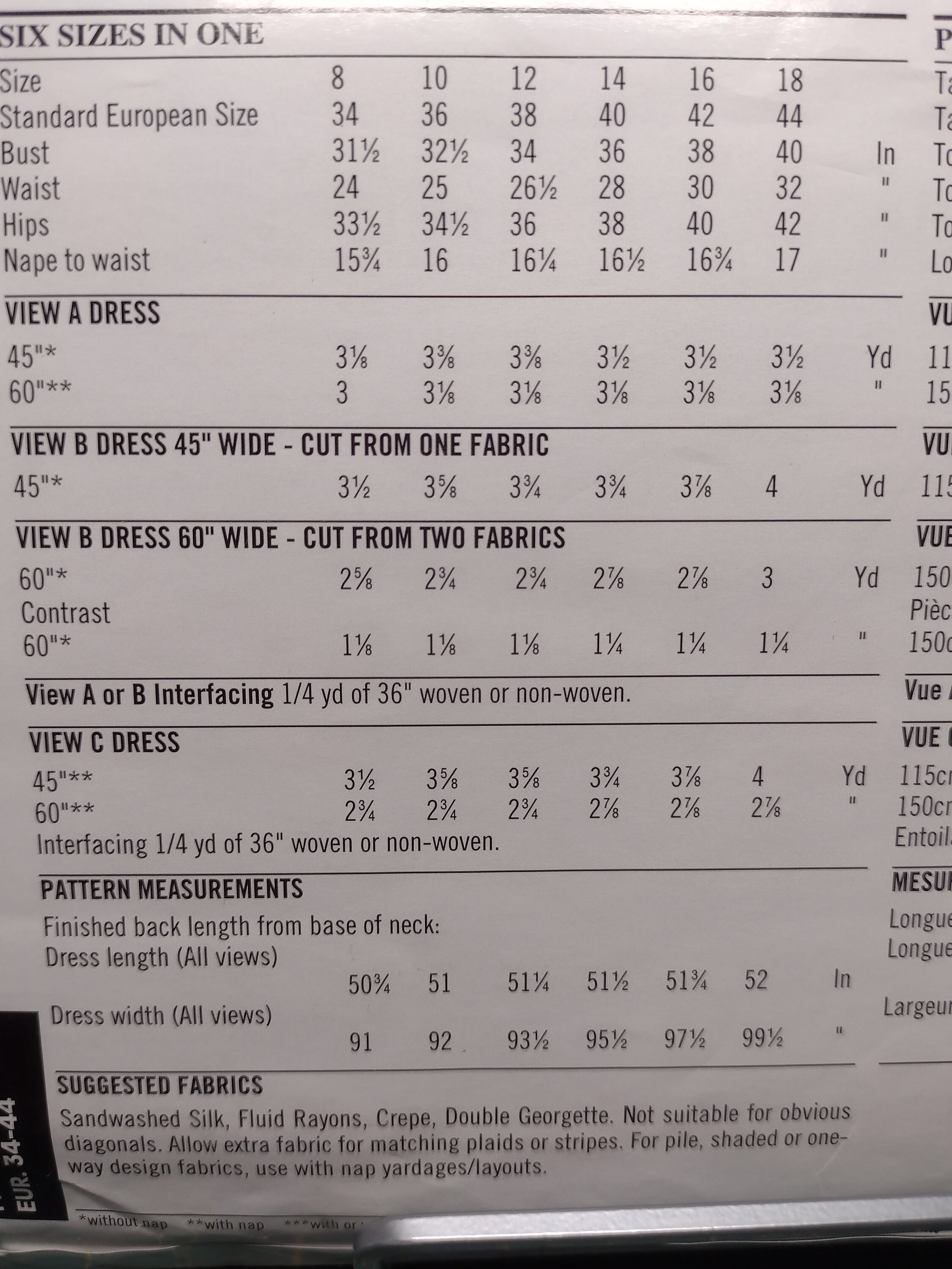 NEWLOOK 6229 Pattern Easy 2 Hour Dress Six Sizes in One 8 18 UNCUT ...