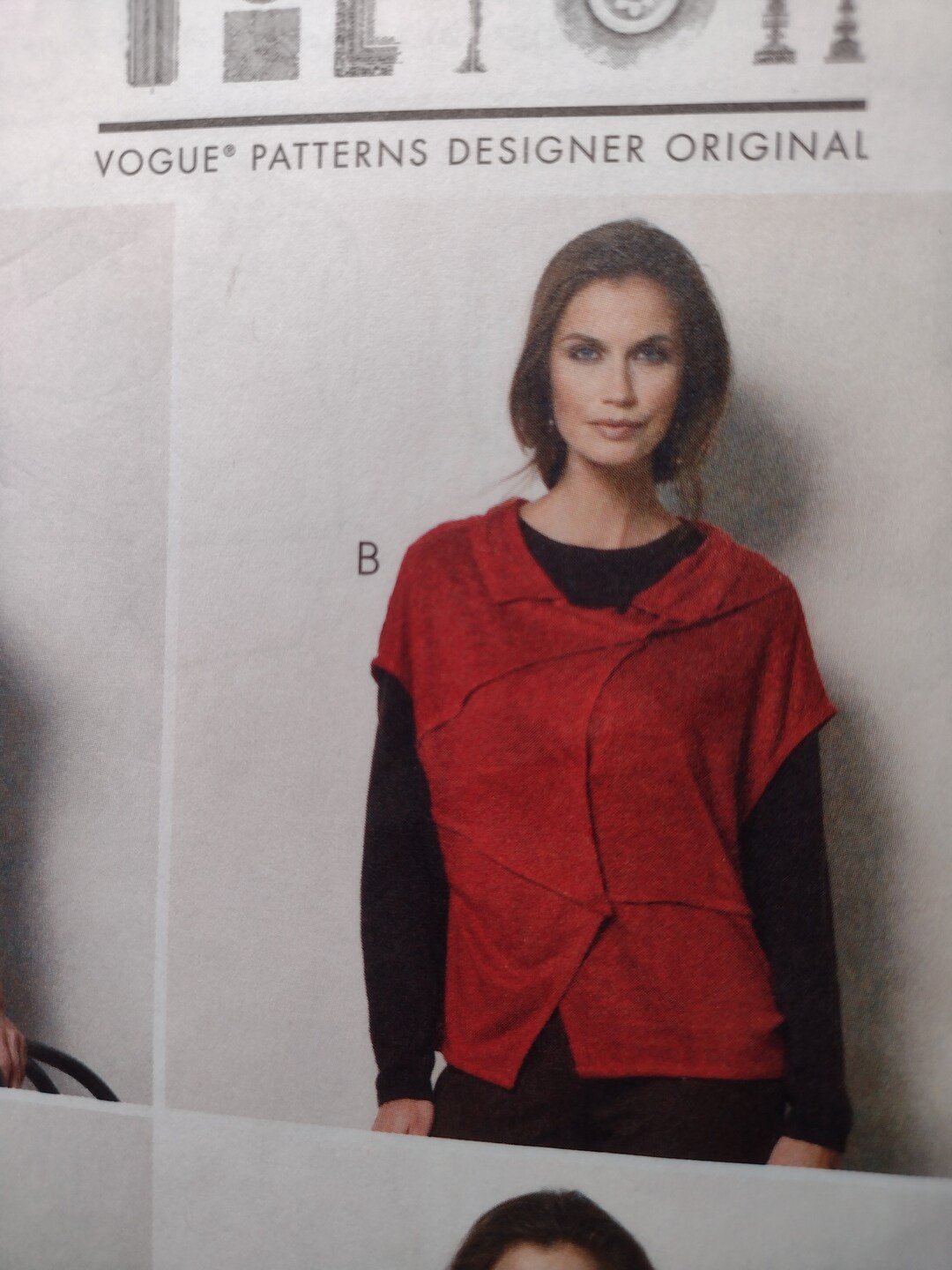 Vogue V8954 Pattern Misses Vest UNCUT , Out of Print, Marci Tilton ...