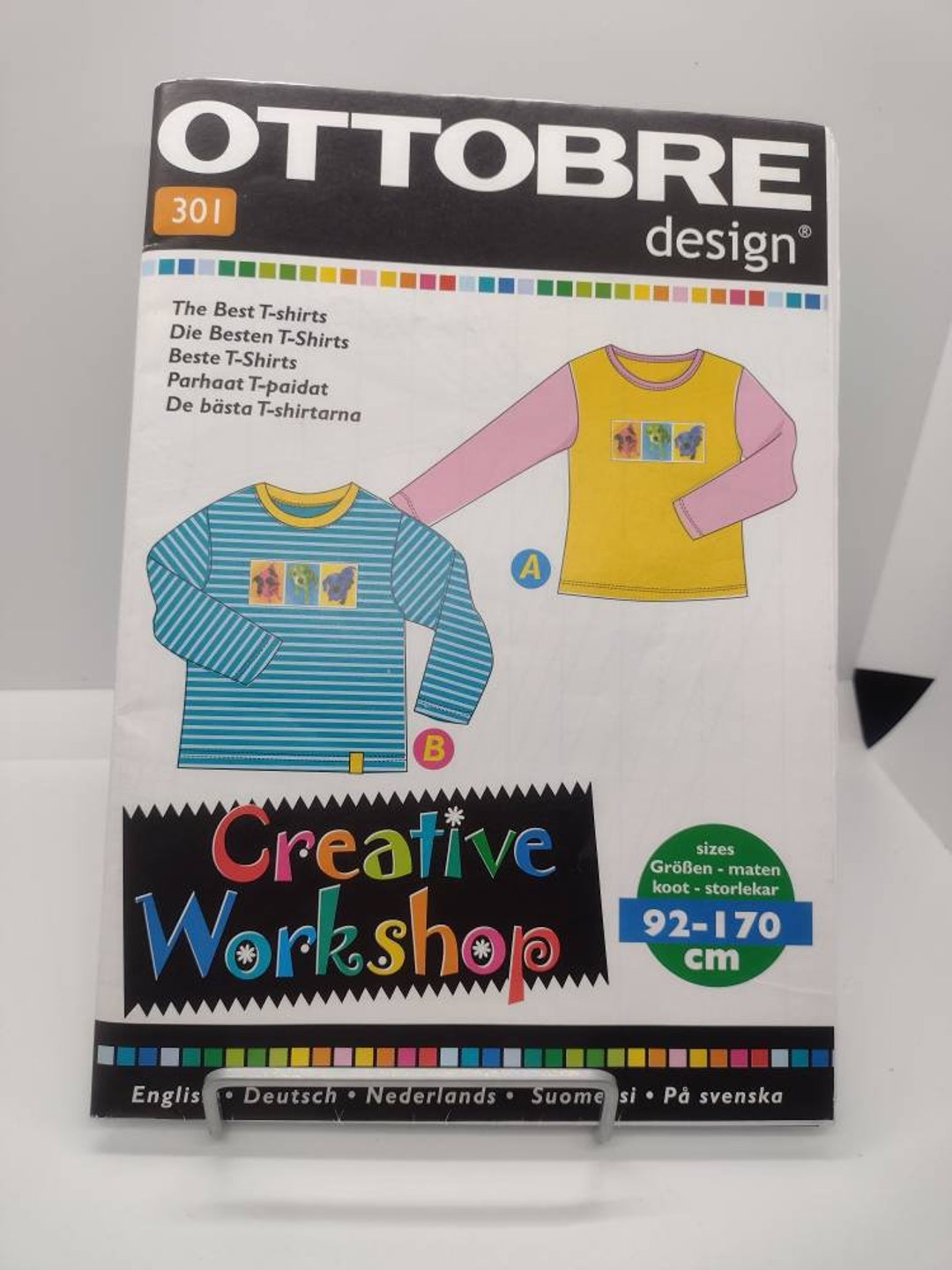 OTTOBRE Design Patterns the Best T Shirts Size 2 - 14 Childs UNCUT ...