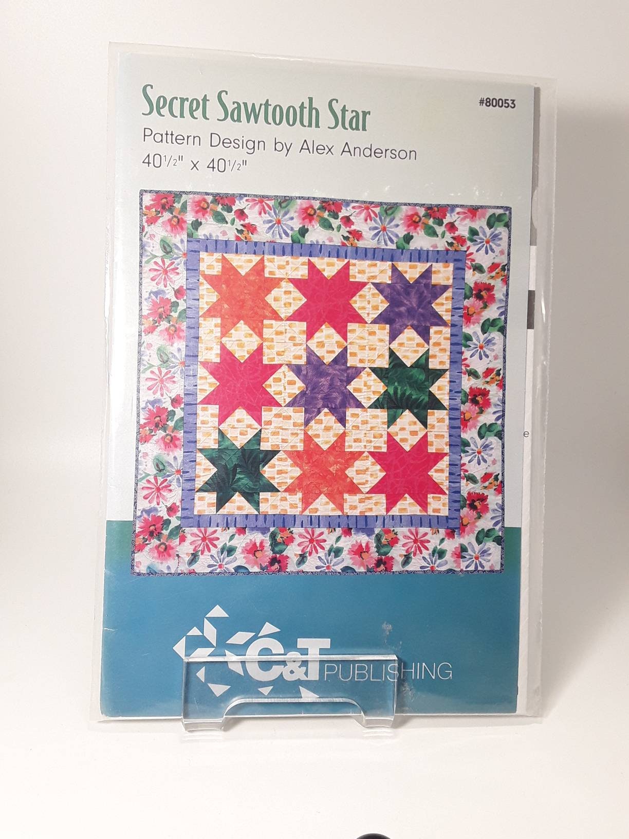 Alex Anderson Pattern Design Secret Sawtooth Star 80053 - Etsy