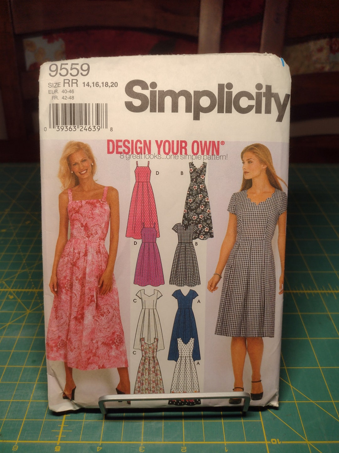 Simplicity 9559 Pattern Design Your Own Dress 8 Great Looks Missesmiss ...