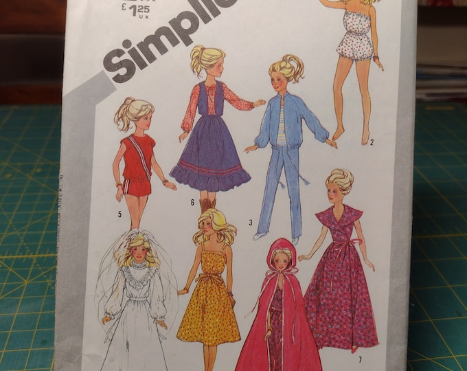 Simplicity S0171 Pattern American Girl Doll, 4 Outfits, UNCUT Exercise ...