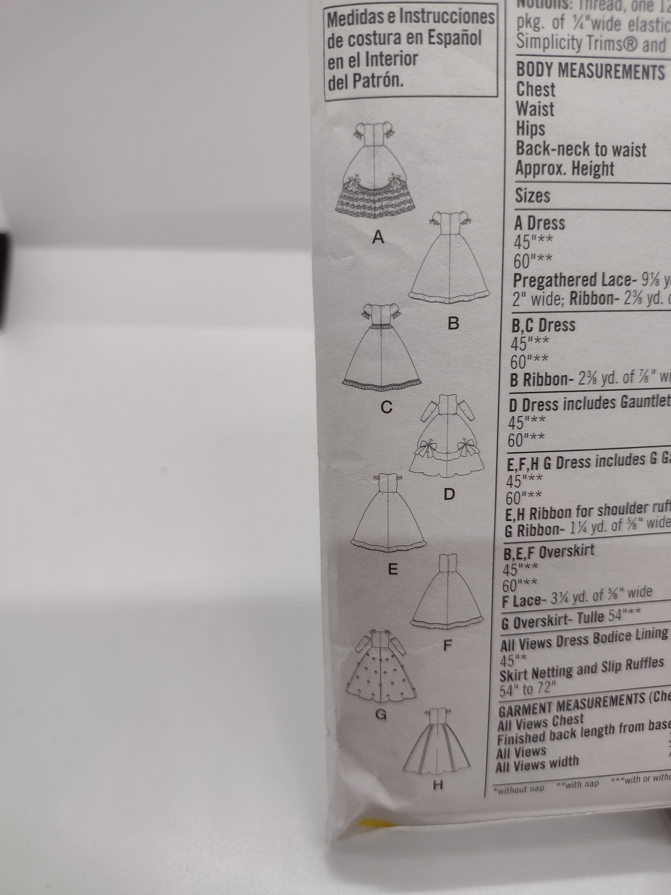 Simplicity 4764 Pattern Child's Design Your Own Special - Etsy