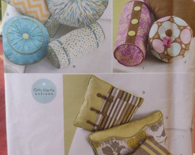 Simplicity 1480 Pattern Pillows and Neck Rolls, UNCUT, 10 Styles, - Etsy