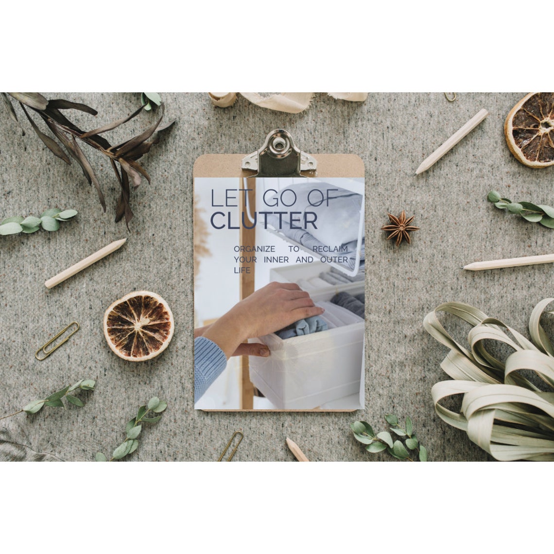 Let Go of Clutter Printable Ebook - Etsy