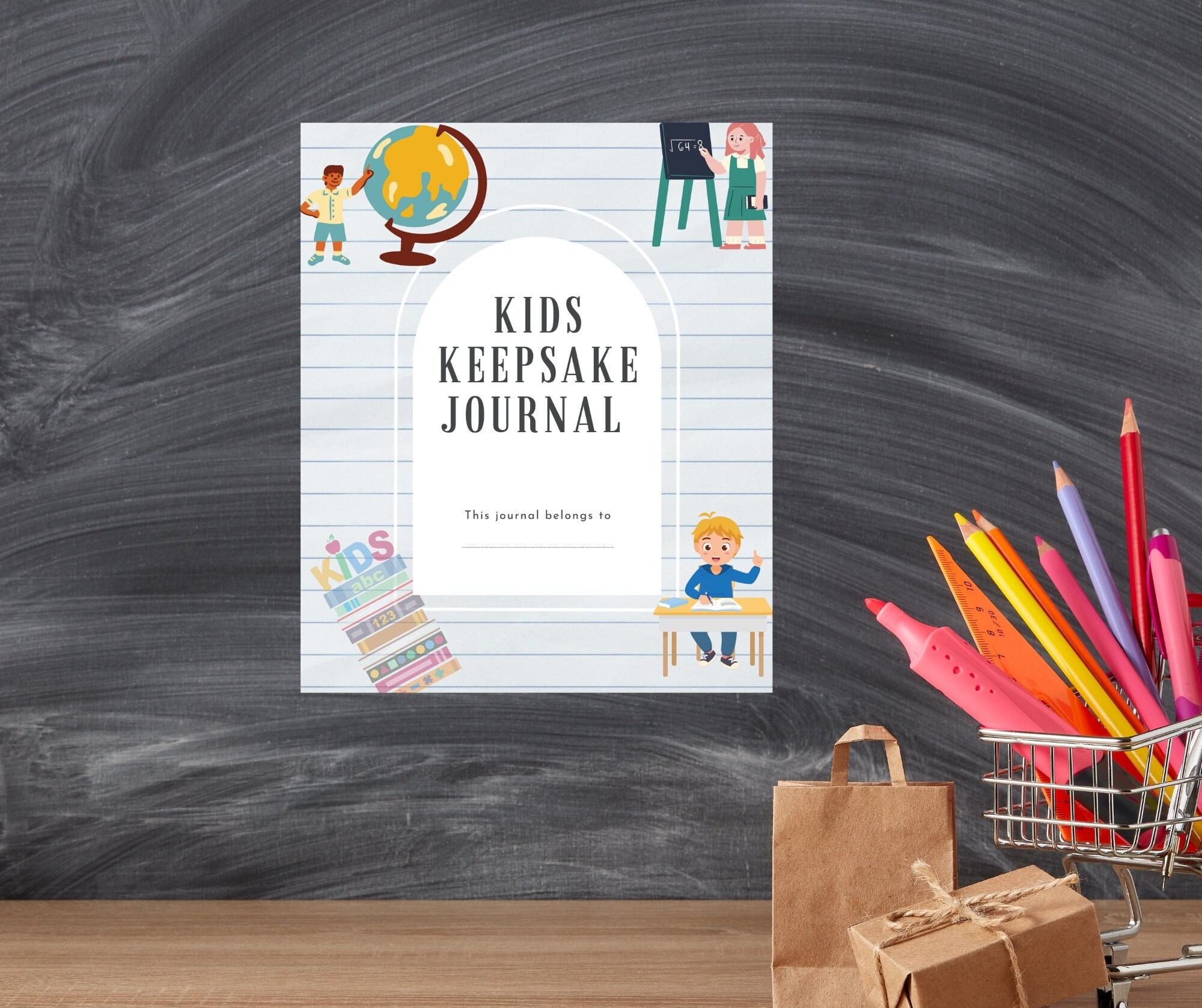 Introducing the Ultimate Kids School Years Keepsake Journal - A ...