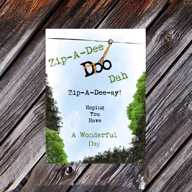 Zip a Dee Doo Dah - Etsy