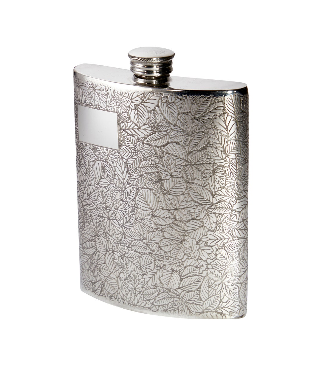 Autumn Leaf Flask Pewter Spirit Flask, Hand Made in UK Unique Design - Etsy