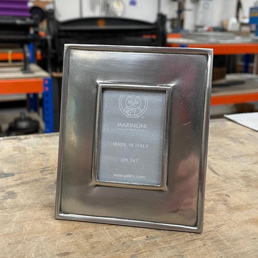 Small Cute Mini Cast Pewter Picture Frame to Take 2" X 2.7" Picture - Etsy