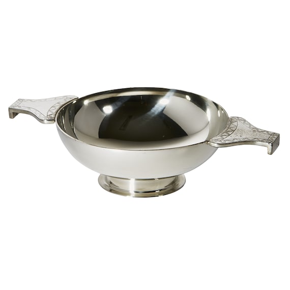 Large Heritage Pewter Quaich Whisky Tasting Bowl Loving Cup - Etsy