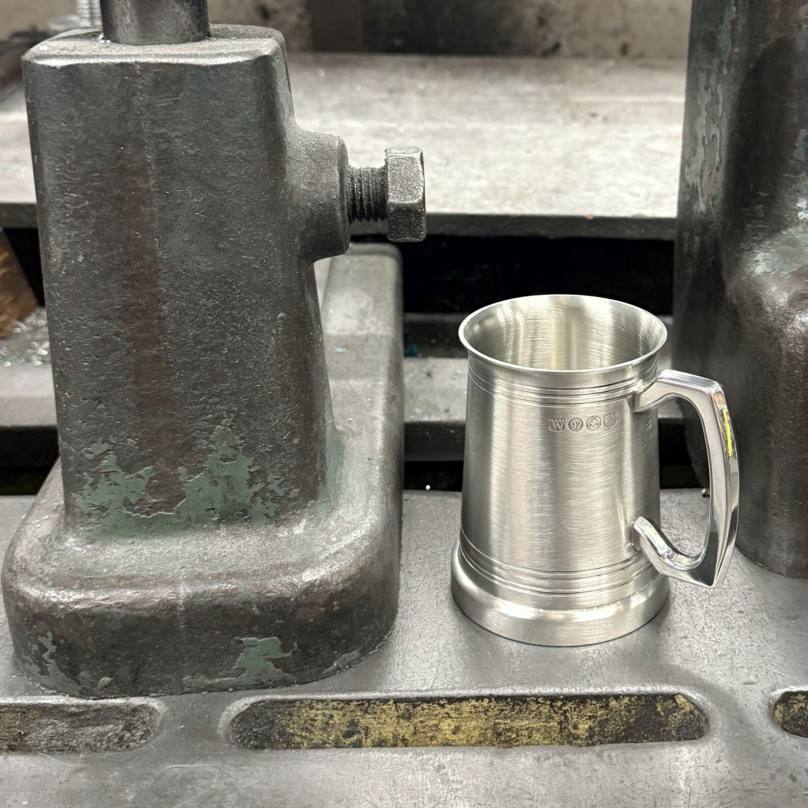 Heavy Half Pint Satin Wentworth Pewter Tankard - Etsy