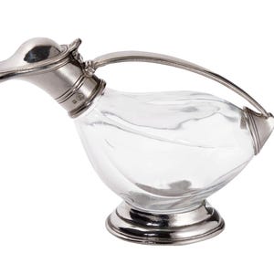 Duck Decanter - Pewter and Glass Wine Decanter, Wine Jug - Etsy