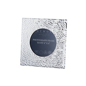 Hammered Finish Square Pewter Photo Frame, Picture Frame Wentworth ...
