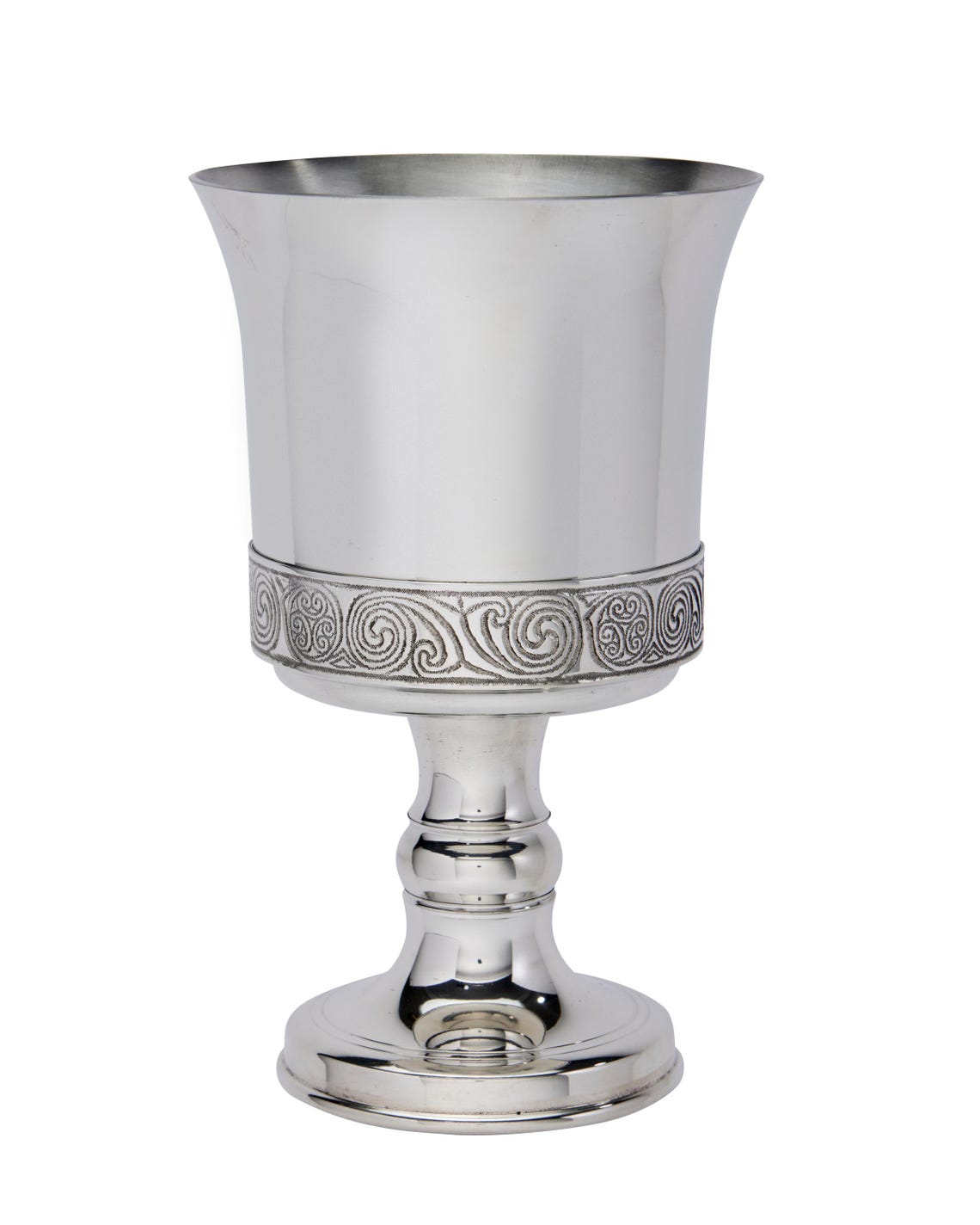Large Kells Celtic Band Wentworth Pewter Goblet, Wine Goblet, - Etsy