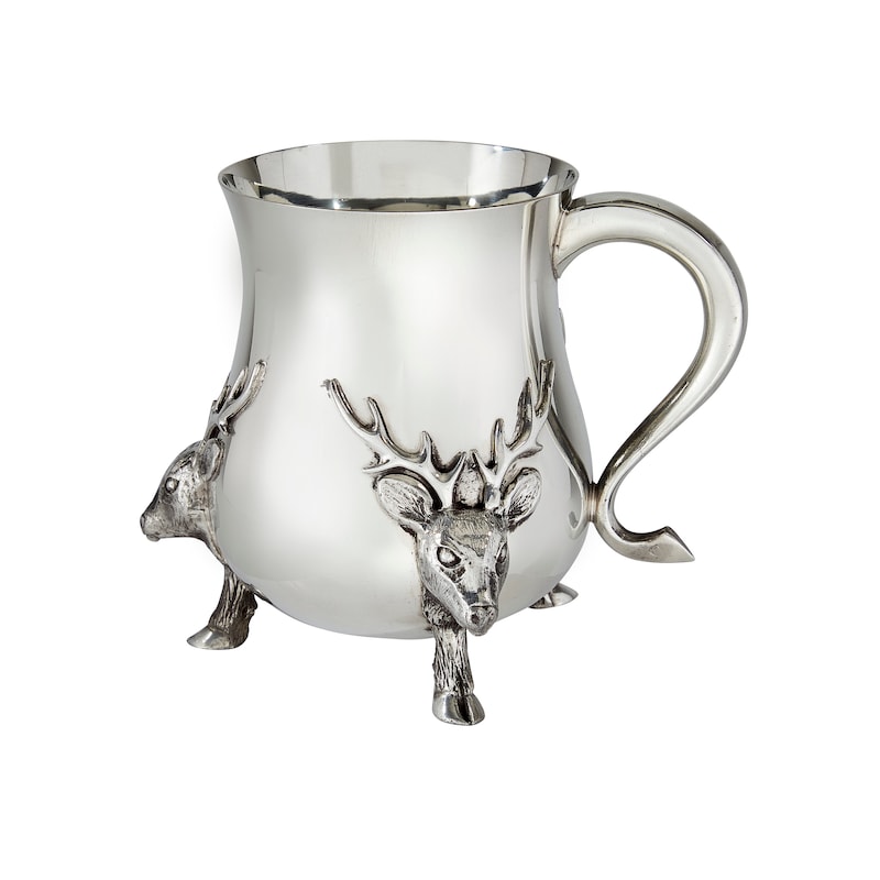 Pewter Santas Reindeer - Etsy