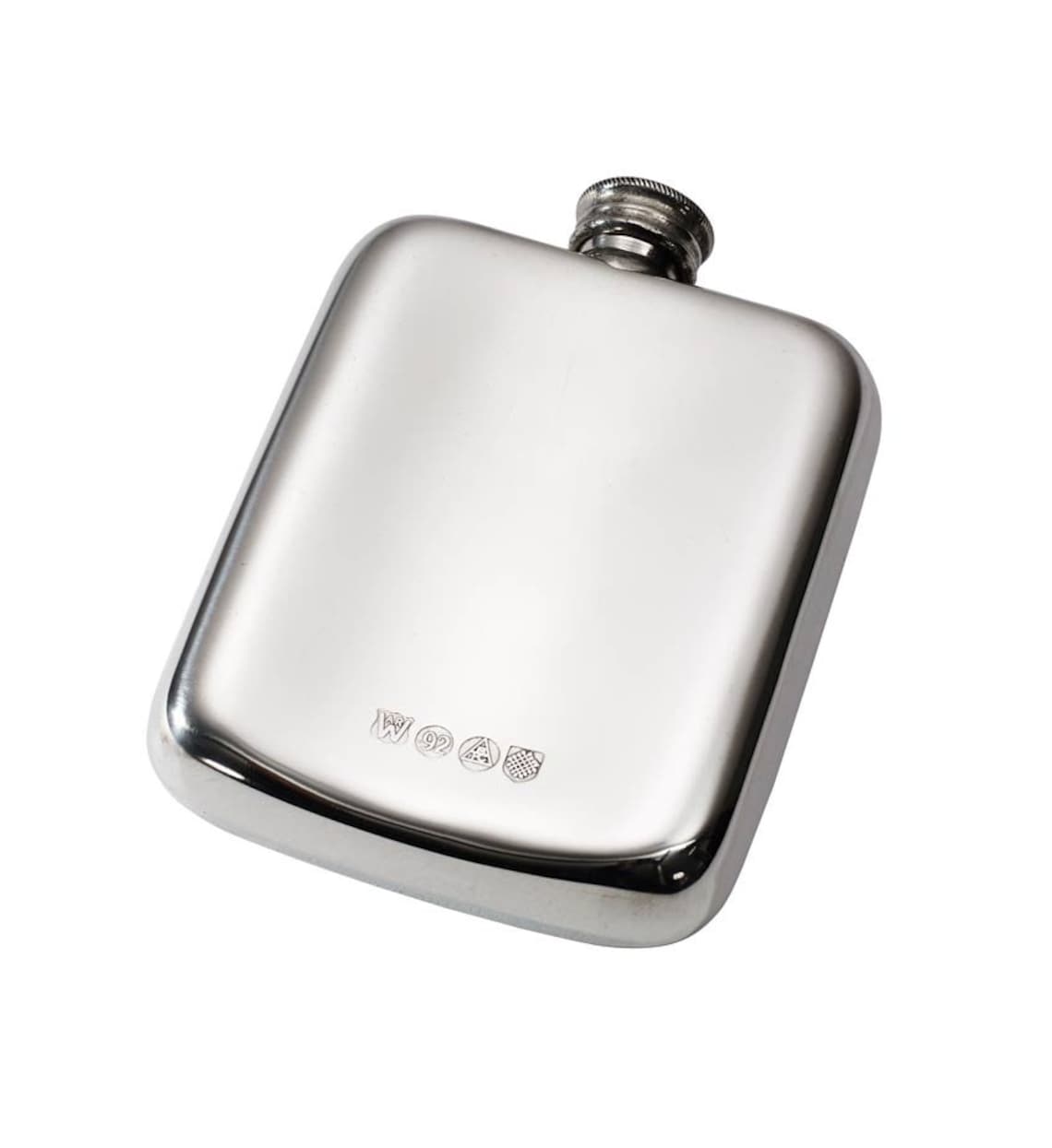 Plain Wentworth Pewter Pocket Flask 4oz Capacity. | Etsy UK