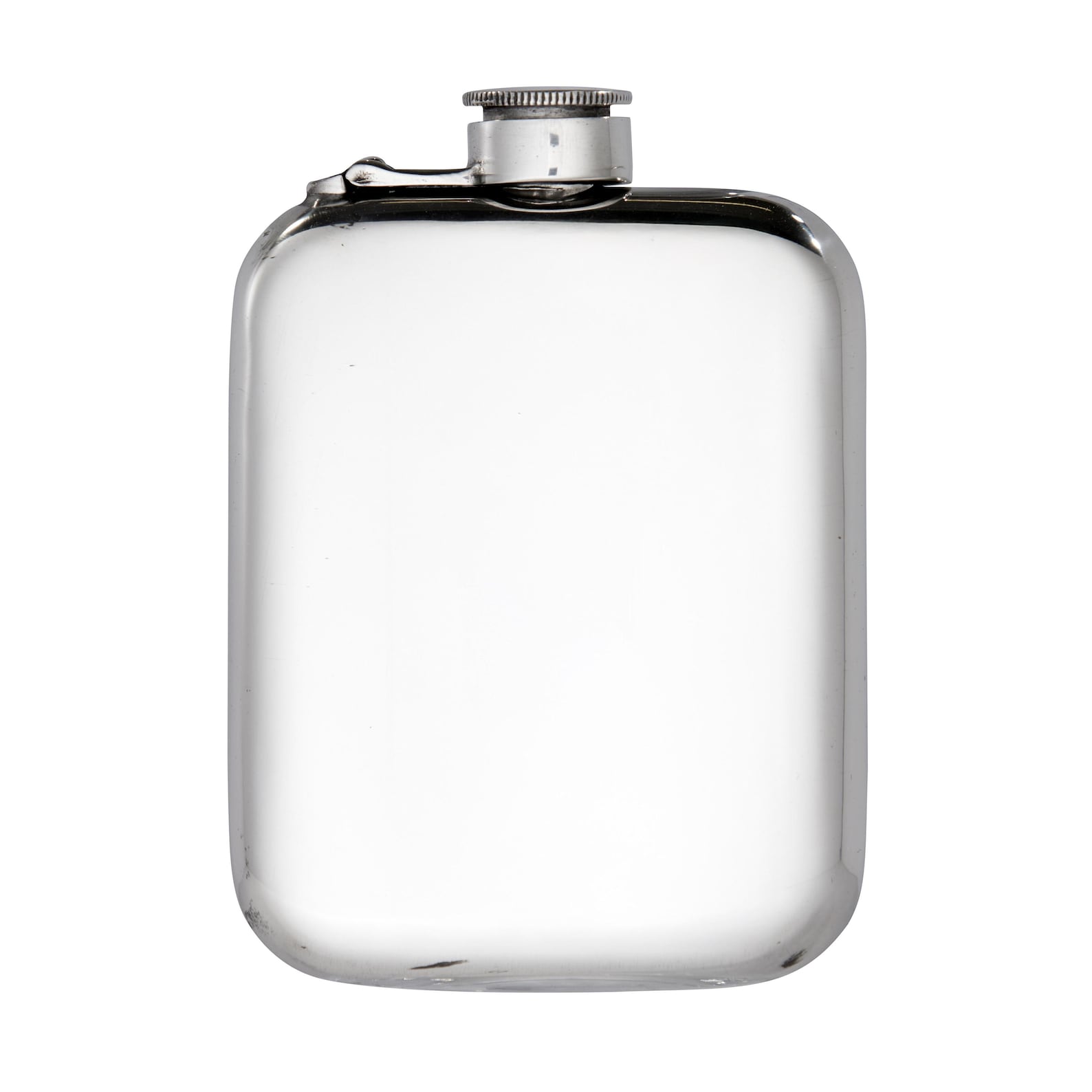 Pocket Flask With Captive Top Wentworth Pewter, 6oz Capacity. - Etsy UK