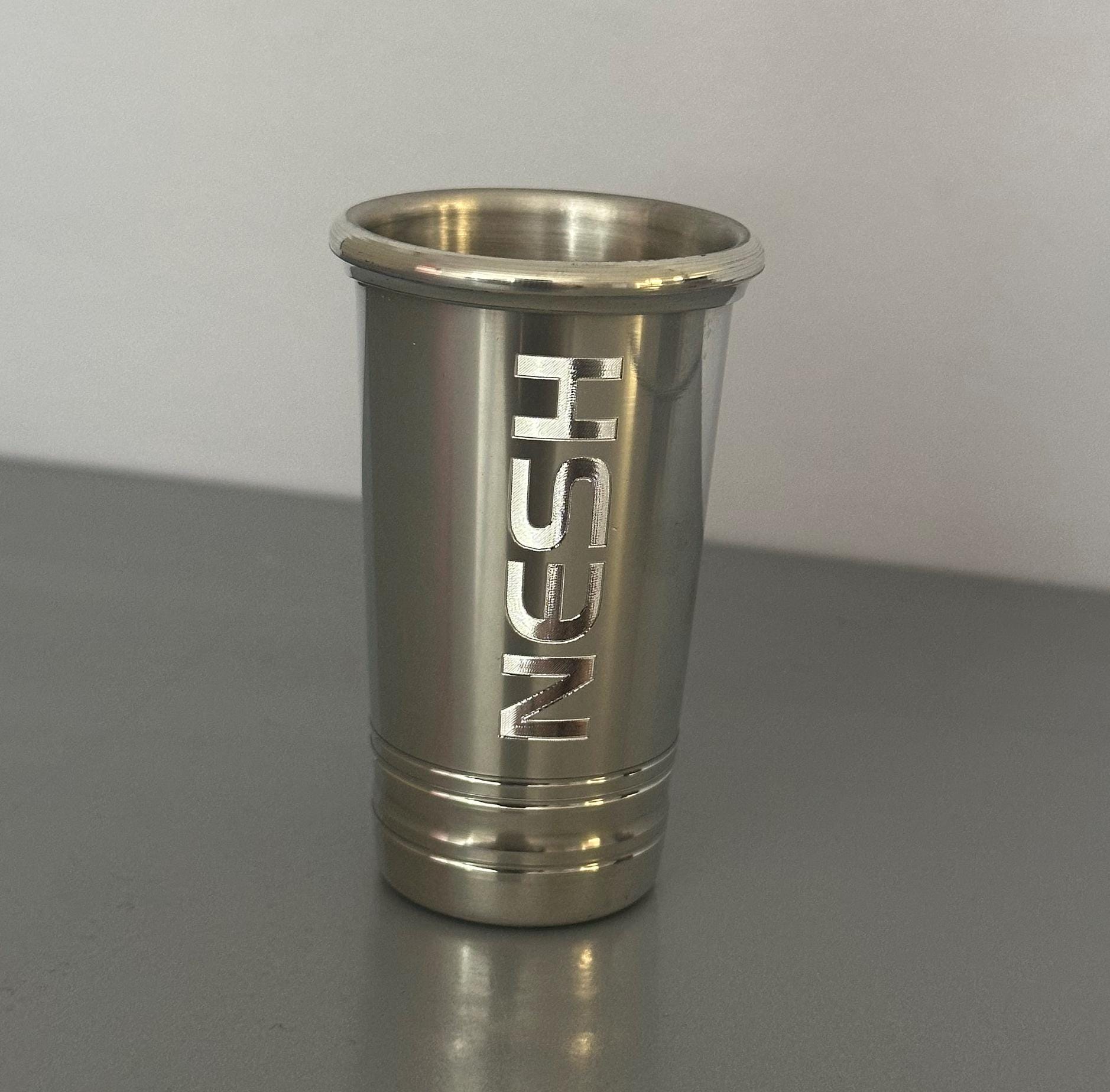 Nesh Shot Cup Sheffield Pewter Shot Glass Spirit Measure - Etsy