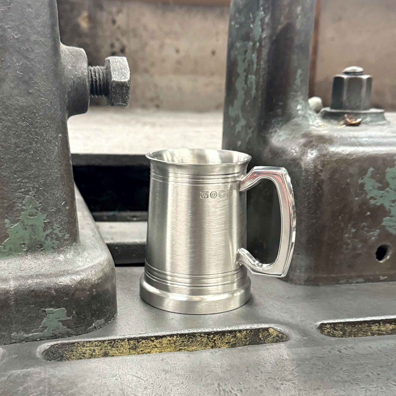 Heavy Half Pint Satin Wentworth Pewter Tankard - Etsy