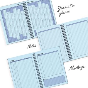 Personalised Teacher Planner / Lesson Planner - Classic Book / Orange ...