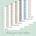 Personalised Teacher Planner / Lesson Planner - Flowers on Parade / A4 ...