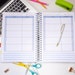 Personalised Teacher Planner / Lesson Planner - Classic Book / Purple ...