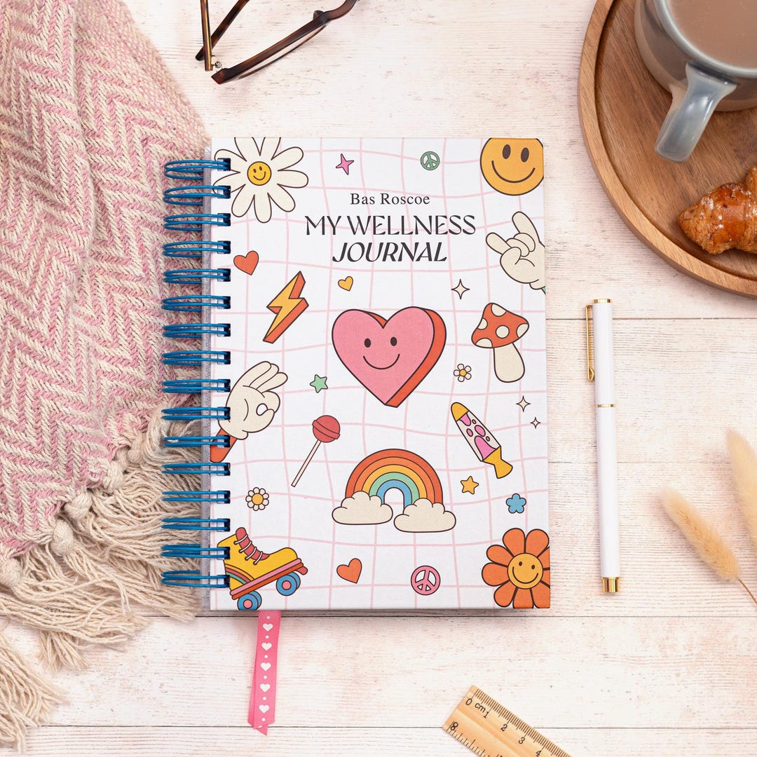 Personalised Wellness Journal | Well Being Diary | Self Care Journal ...