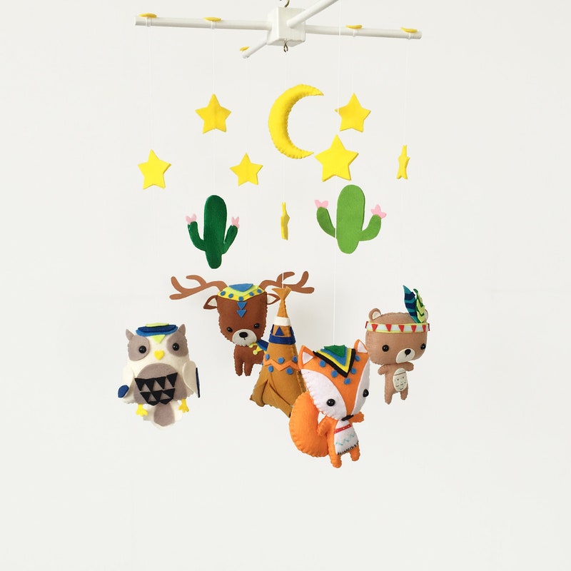 Tribal Baby Mobile - Etsy
