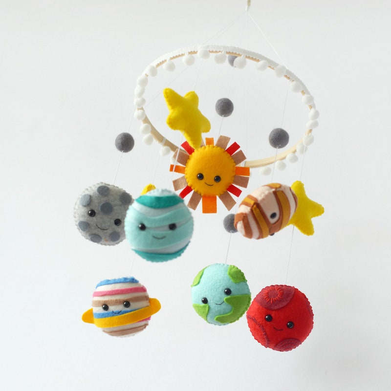 Planets Mobile - Etsy