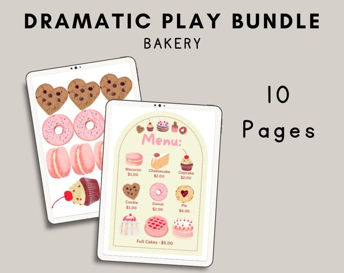 Bakery Theme Dramatic Play Preschool/prek - Etsy Canada
