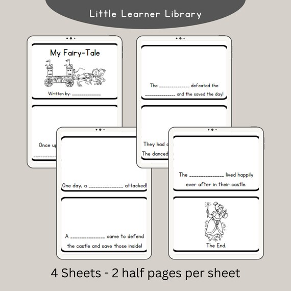 Fairy Tale Book Template